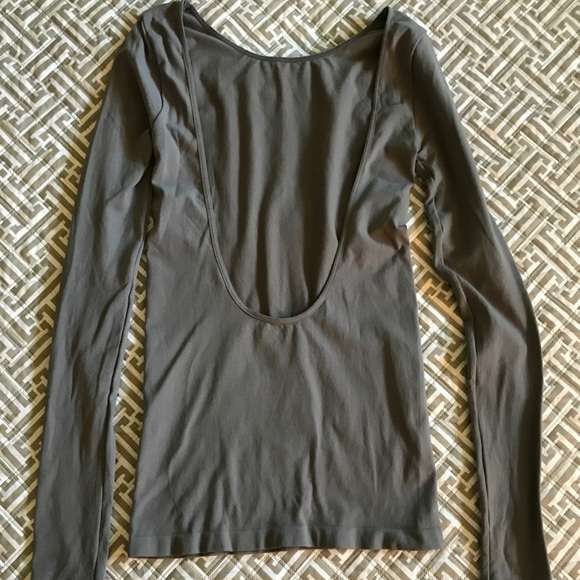 Free People | Tops | Free People Low Cut Back Top | Poshmark